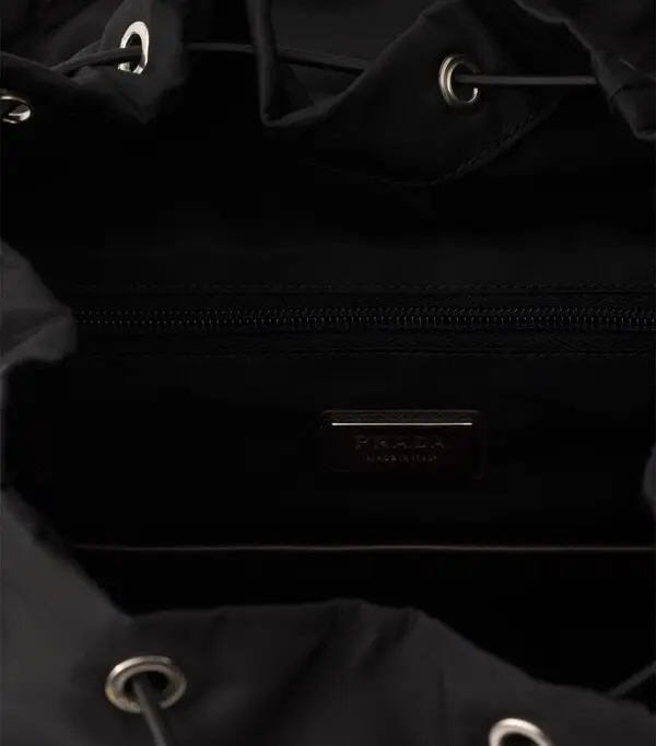 Prada Re-nylon And Leather Backpack
