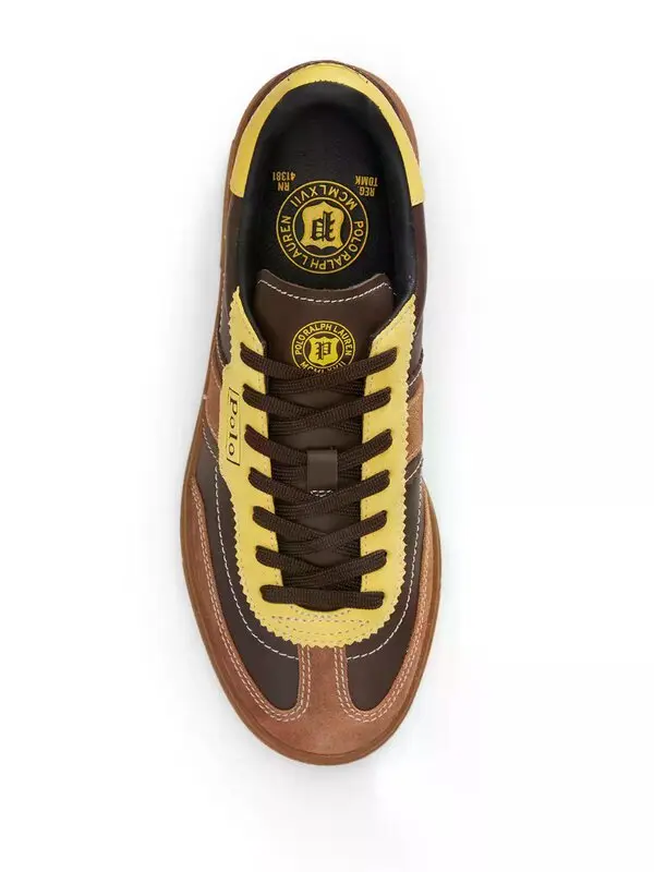 Polo Ralph Lauren Bedford Suede Trainers - Brown