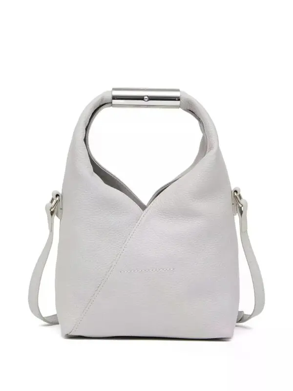 MAISON MARGIELA Small Japanese Bag With Metallic Top Handle