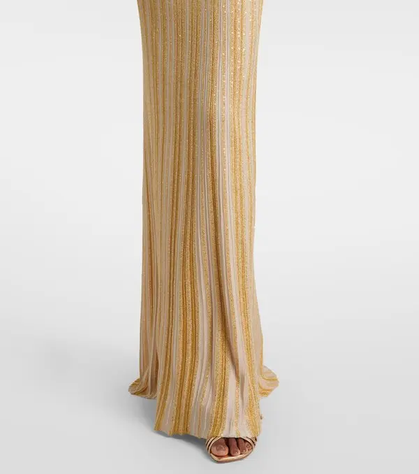 Missoni Sequined Lame Maxi Dress