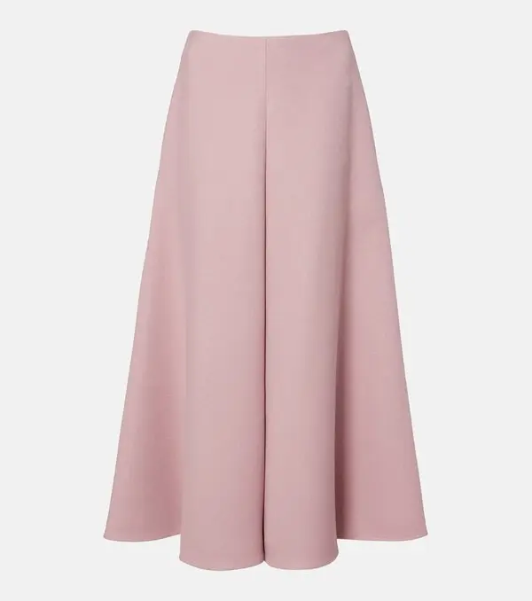 Dorothee Schumacher Layered Coolness Midi Skirt - Pink