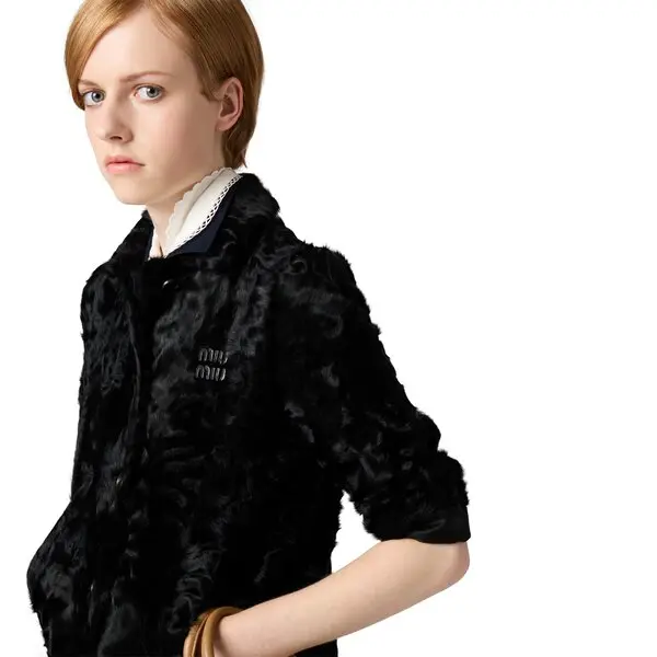 Miu Miu Chekiang Lambskin Coat