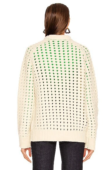 Bottega Veneta Open Cable Knit Sweater