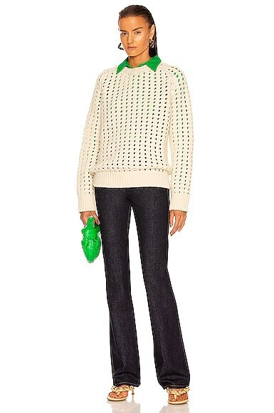 Bottega Veneta Open Cable Knit Sweater