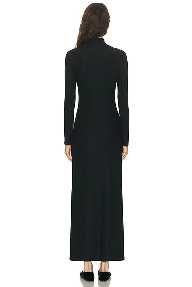 LESET Lauren Turtleneck Maxi Dress