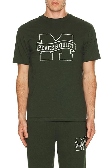 MUSEUM OF PEACE & QUIET Banner T-shirt - Forest