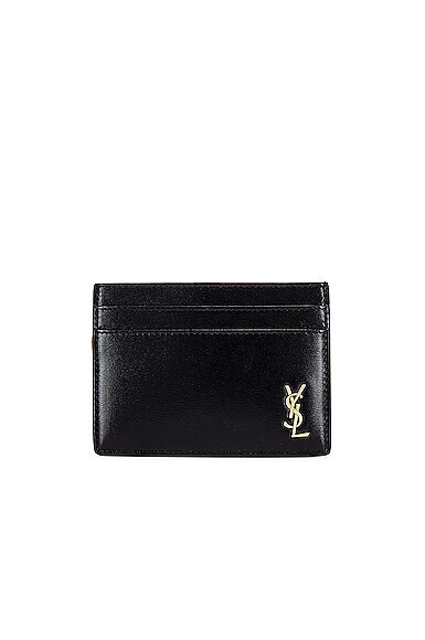 Saint Laurent Credit Card Holder - Black