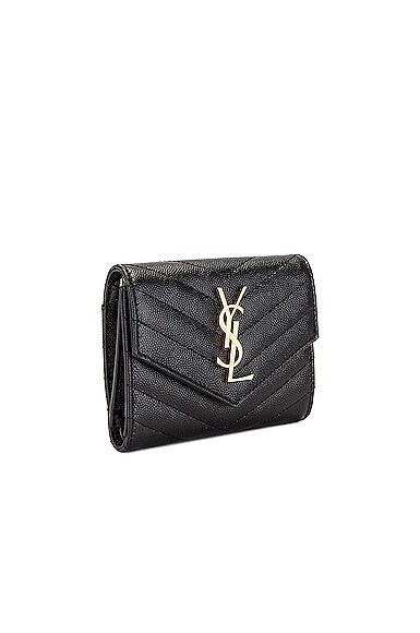 Saint Laurent Monogramme Compact Wallet