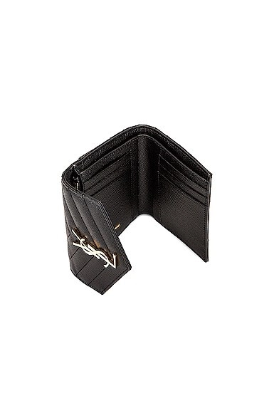 Saint Laurent Monogramme Compact Wallet