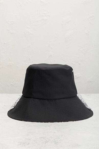 Dior Oblique Trotter Tulle Bucket Hat