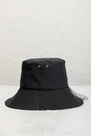 Dior Oblique Trotter Tulle Bucket Hat
