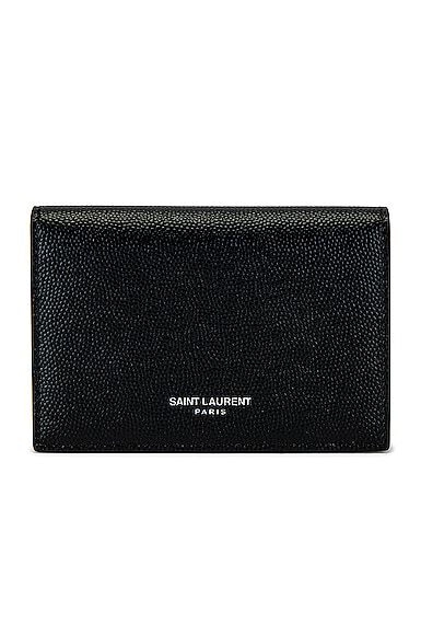 Saint Laurent Card Holder - Nero