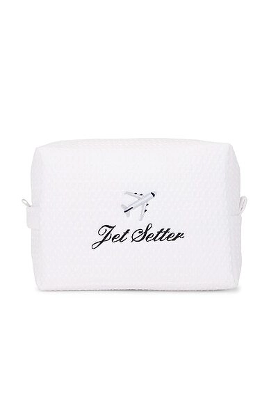 ABBODE Jet Setter Waffle Pouch - Cloud