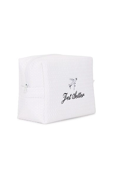 ABBODE Jet Setter Waffle Pouch - Cloud