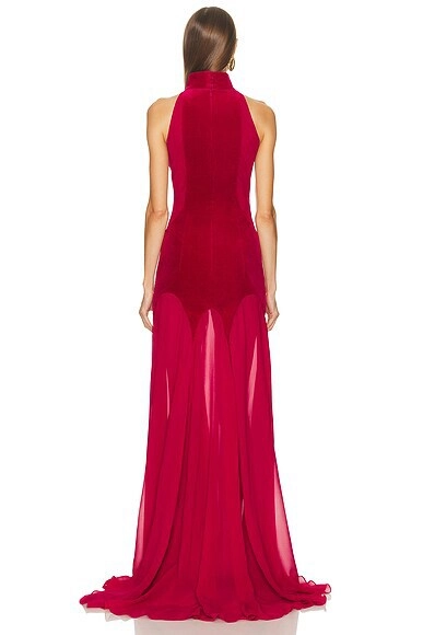 Alexander McQueen Evening Halter Dress