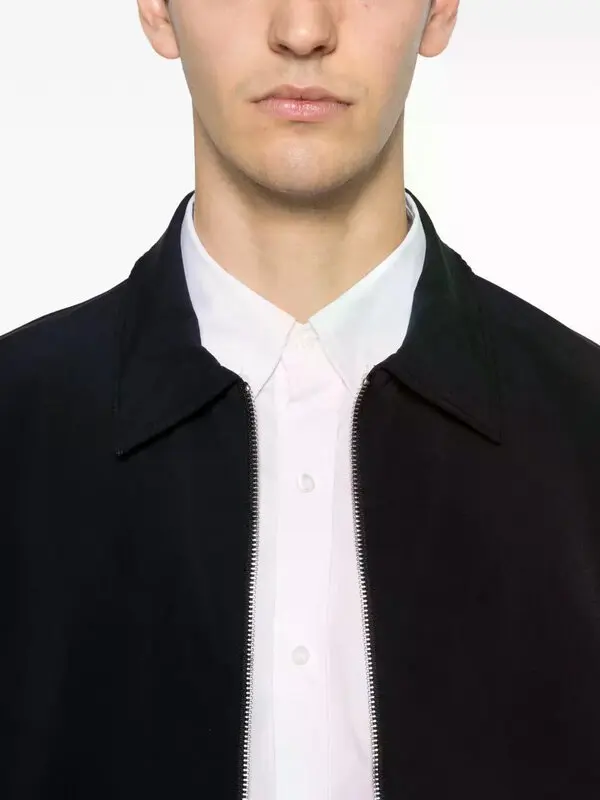 Karl Lagerfeld Zip-up Jacket - Blue
