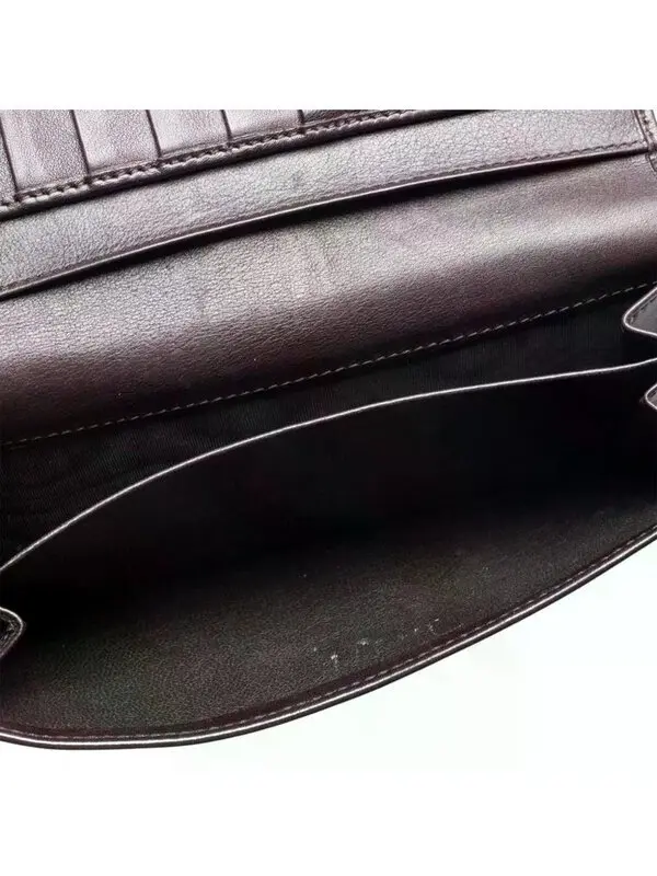Gucci Guccissima Continental Wallet - Brown