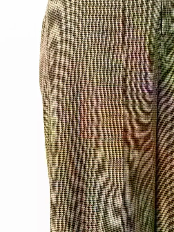 Celine 2019 Check-print Wool Culottes