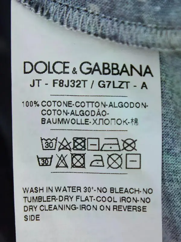 Dolce & Gabbana Printed Cotton T-shirt