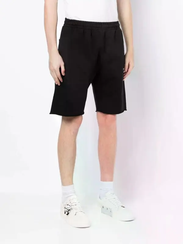 Off-White Single Arrow Cotton Track Shorts