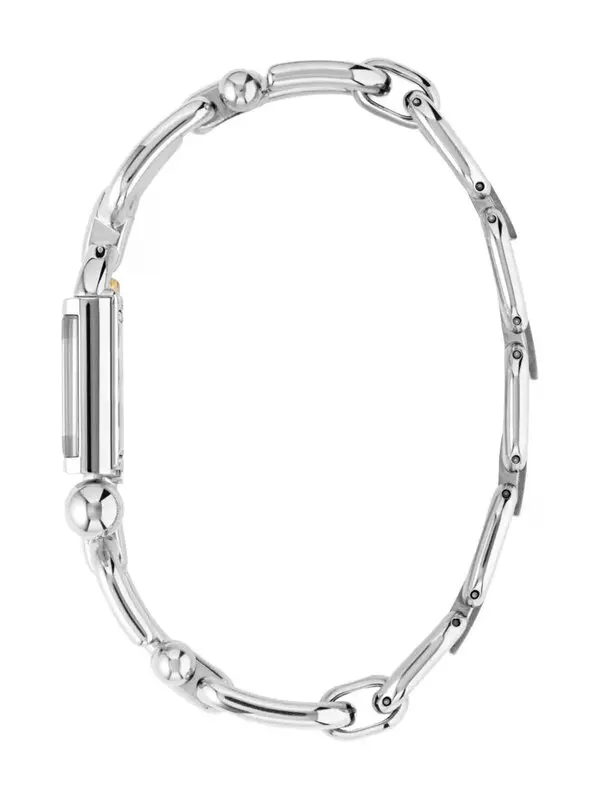 Furla Stainless Steel Watch With Baton Markers