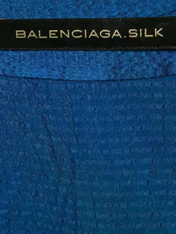Balenciaga Ruffled Mini Skirt - Blue