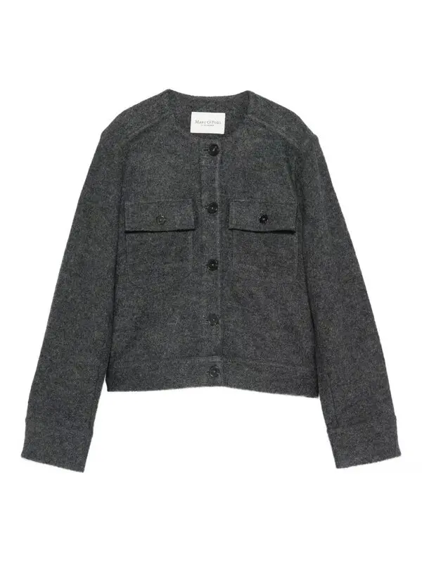 Marc O'polo Button-up Jacket With Chest Pockets
