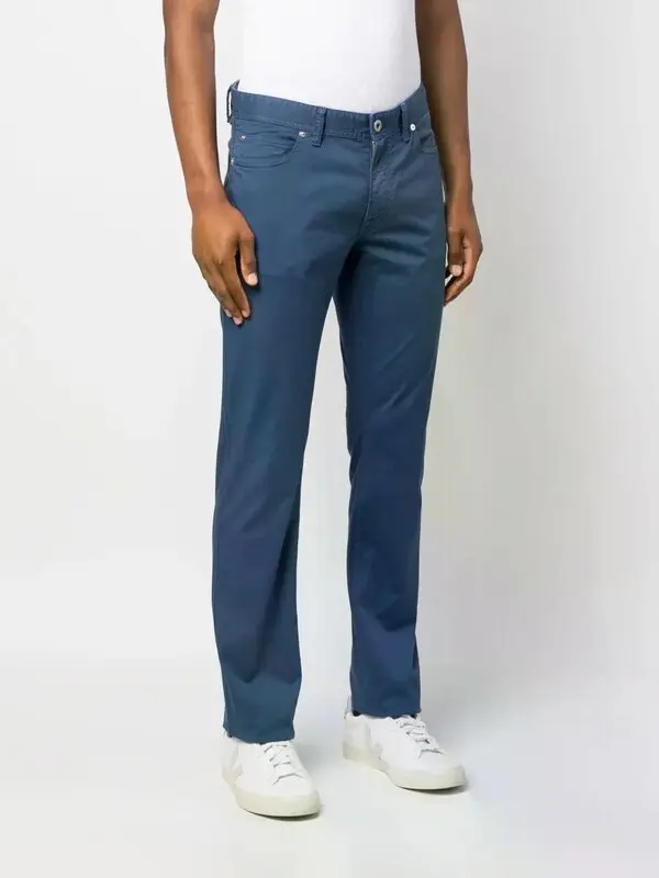 Brioni Straight Leg Jeans - Blue