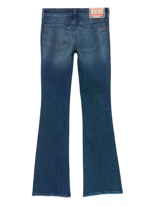 DIESEL® Cotton Flared Jeans