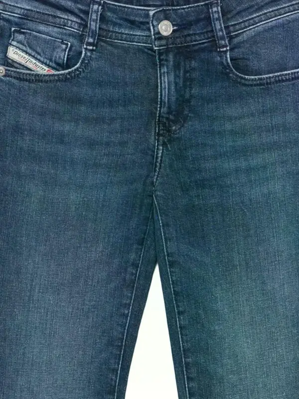 DIESEL® Cotton Flared Jeans