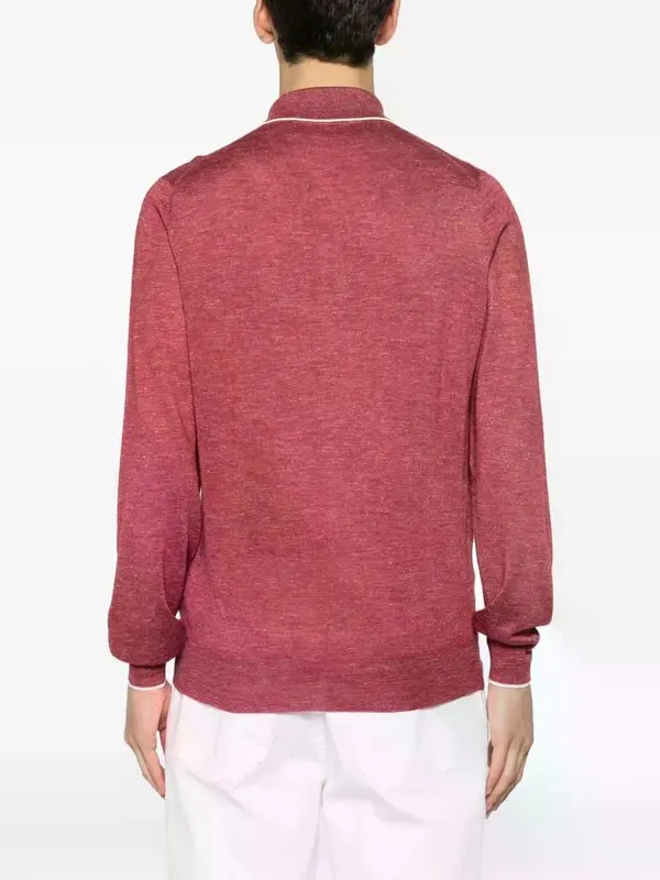 Brunello Cucinelli Trim-detail Polo Shirt