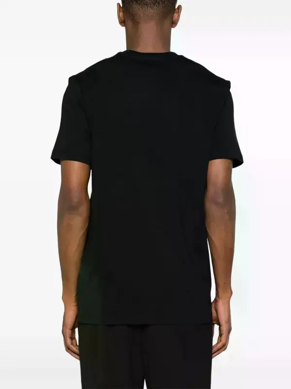 Moschino Logo-appliqué Cotton T-shirt