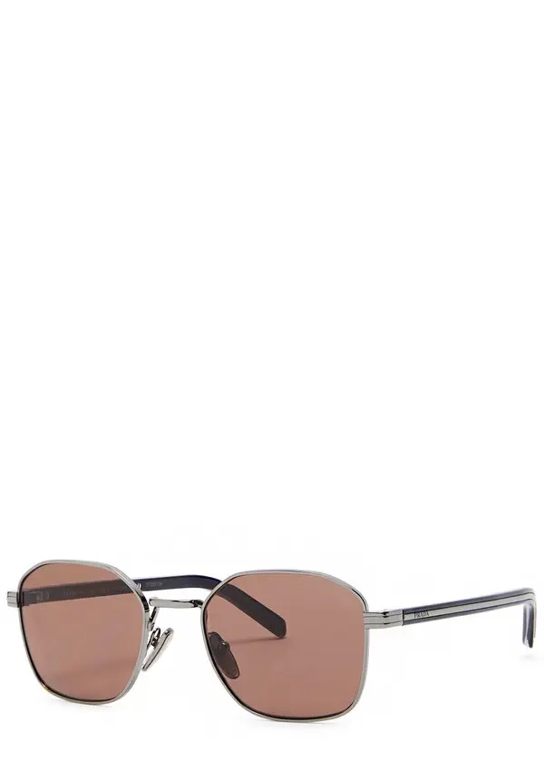 Prada Round-frame Sunglasses - Silver