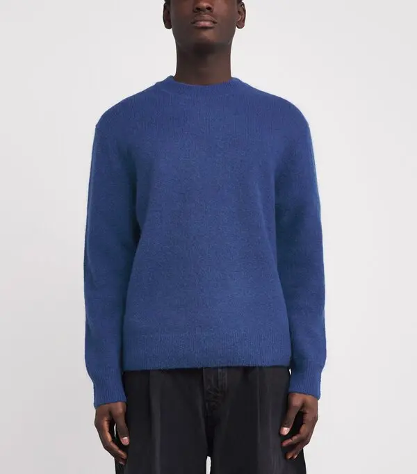 WAX LONDON Wool-mohair Blend Relaxed Fit Sweater