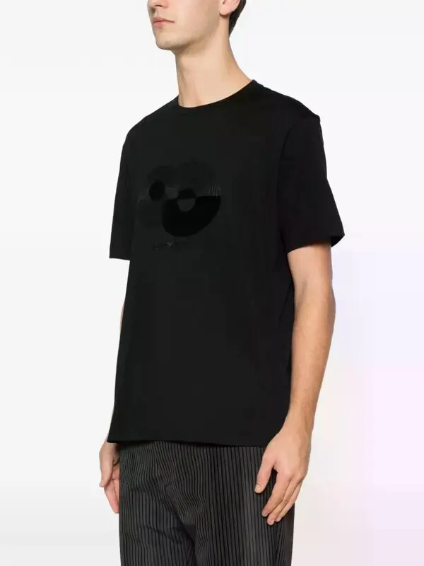 Emporio Armani Logo-embroidered T-shirt