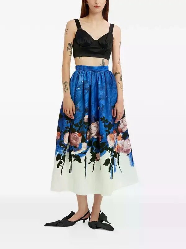Erdem Corset Bra Top - Black
