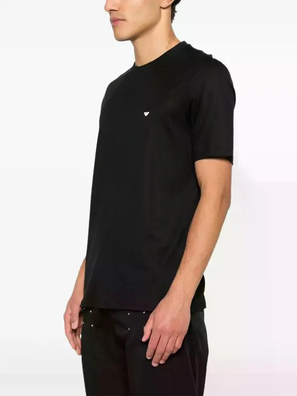 Emporio Armani Logo-embroidered T-shirt