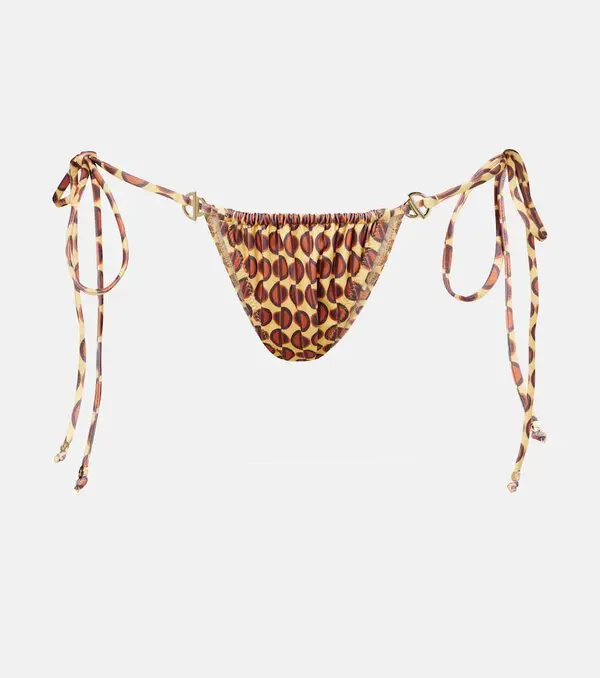 BANANHOT Ogee Printed Bikini Bottoms - Multicoloured