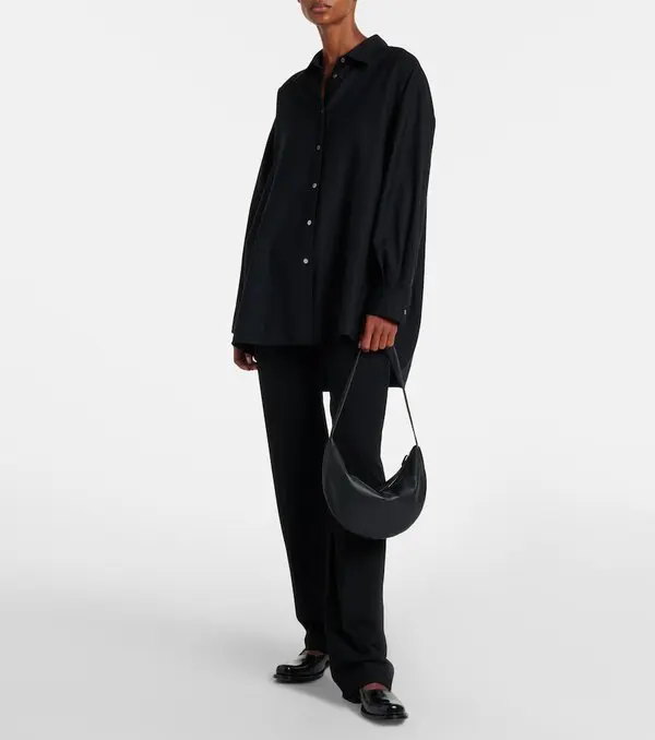 THE ROW Izzy Leather Shoulder Bag