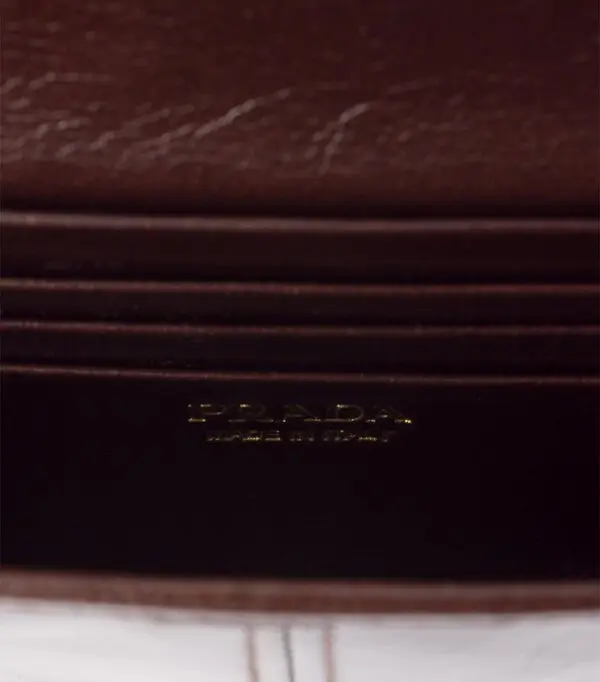 Prada Saffiano Leather Clutch Bag