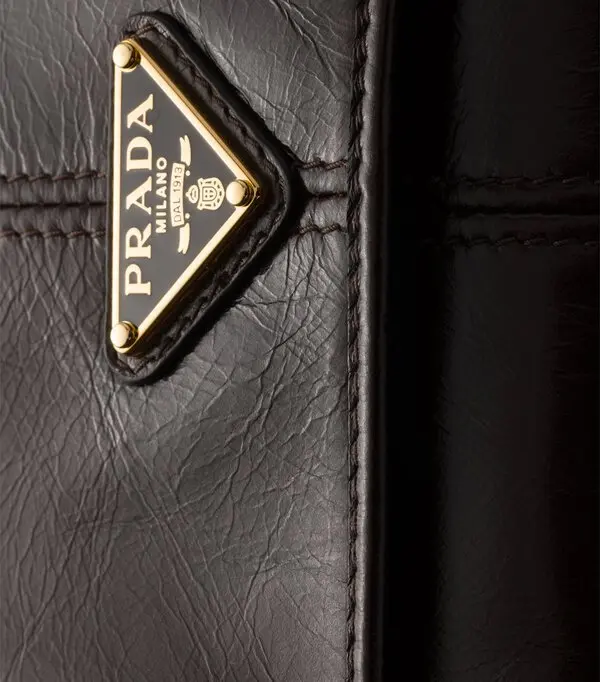 Prada Saffiano Leather Clutch Bag
