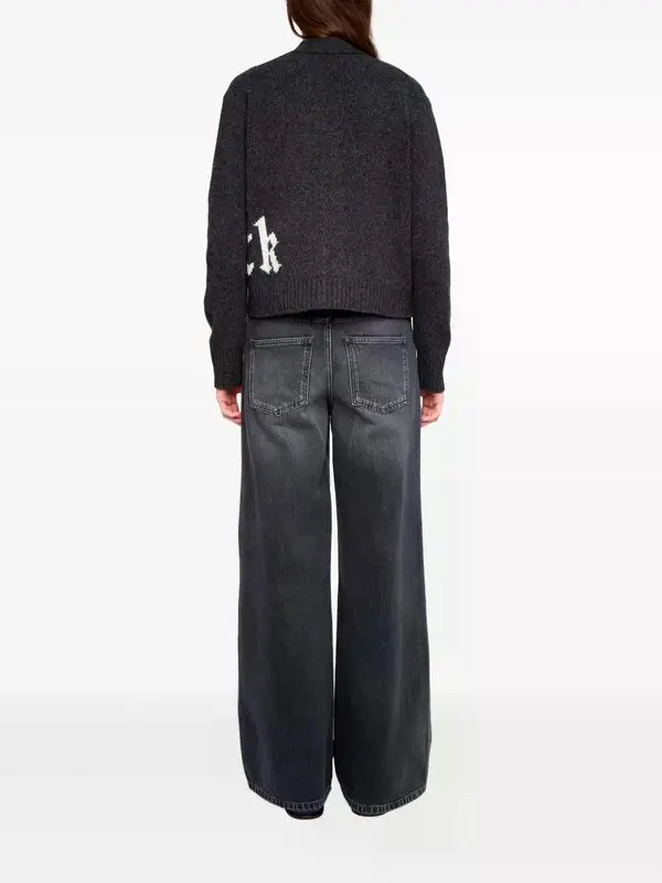 Zadig&Voltaire Dark Merino Wool Cardigan