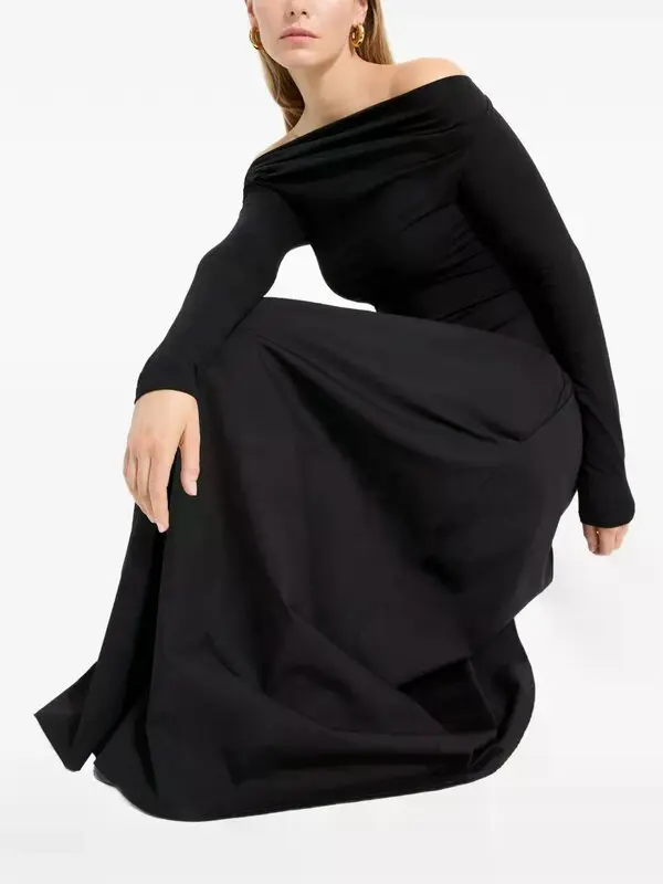 MARCELLA Winslet Long-sleeve Maxi Dress