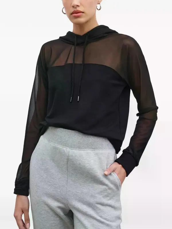 MARCELLA Park Mesh-panel Hoodie