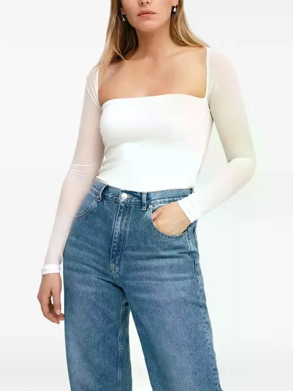 MARCELLA Lucia Square-neck Top