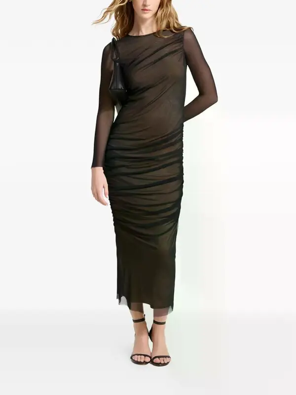 MARCELLA Gia Long-sleeve Maxi Dress