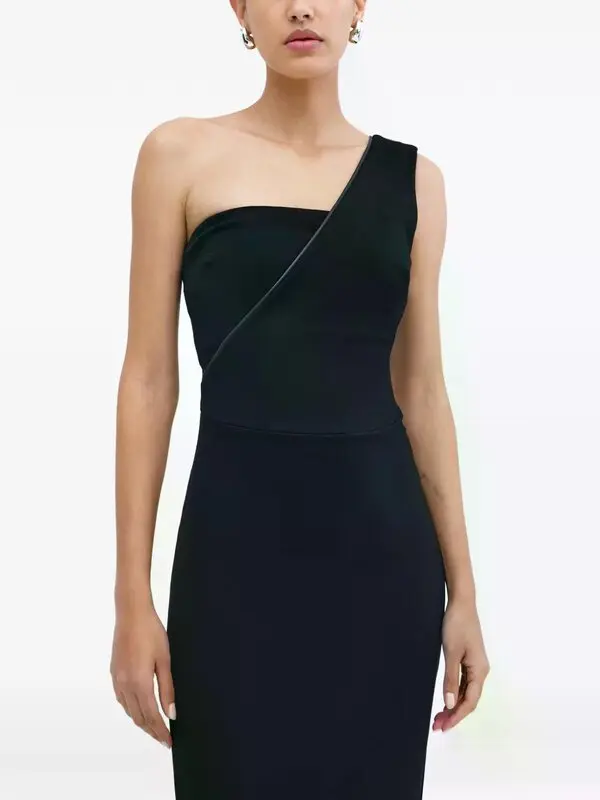MARCELLA Nina One-shoulder Midi Dress