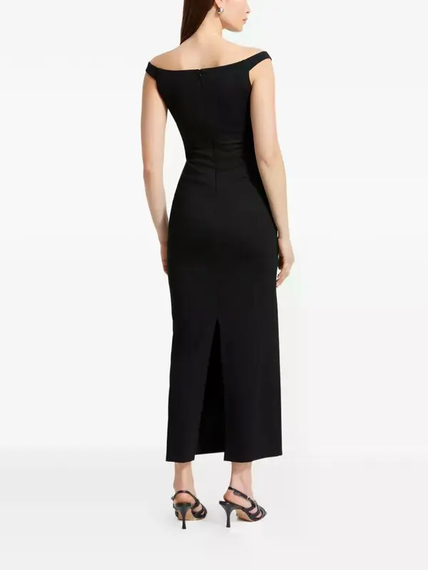 MARCELLA Eliana Split-detail Midi Dress