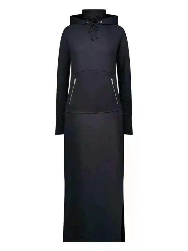 MARCELLA Elba Zipped Hooded Maxi Dress