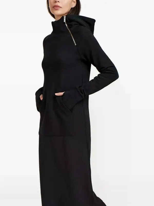 MARCELLA Tompkins Zip-detail Hooded Midi Dress